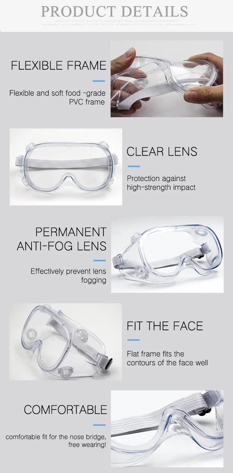 China SAFETY GOGGLES factory and manufacturers | Handprotect